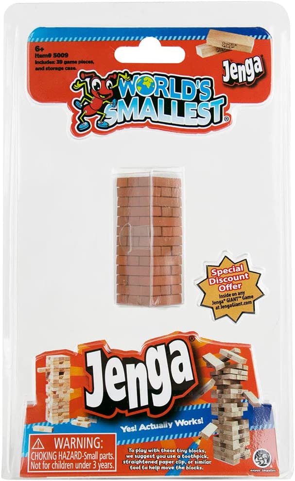 World Smallest Jenga – Santa's TOYS